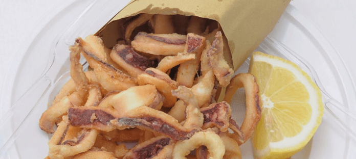 The delicious "fritto misto" - ITALIA MIA